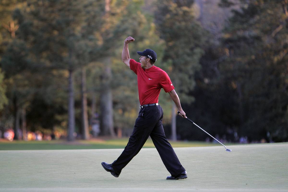 This Day in Sports History: Tiger Woods Wins 2005 Masters | WATV ...