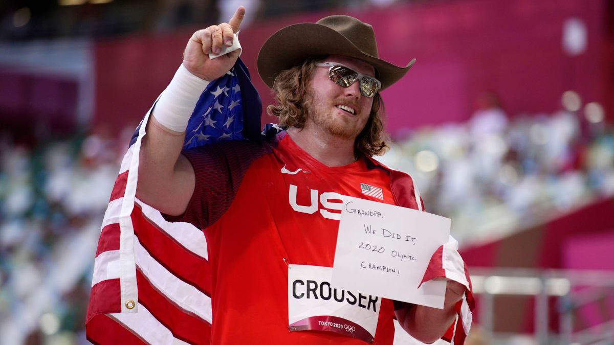 Ryan Crouser Dedicates Shot Put Gold Medal to His Late Grandfather ...