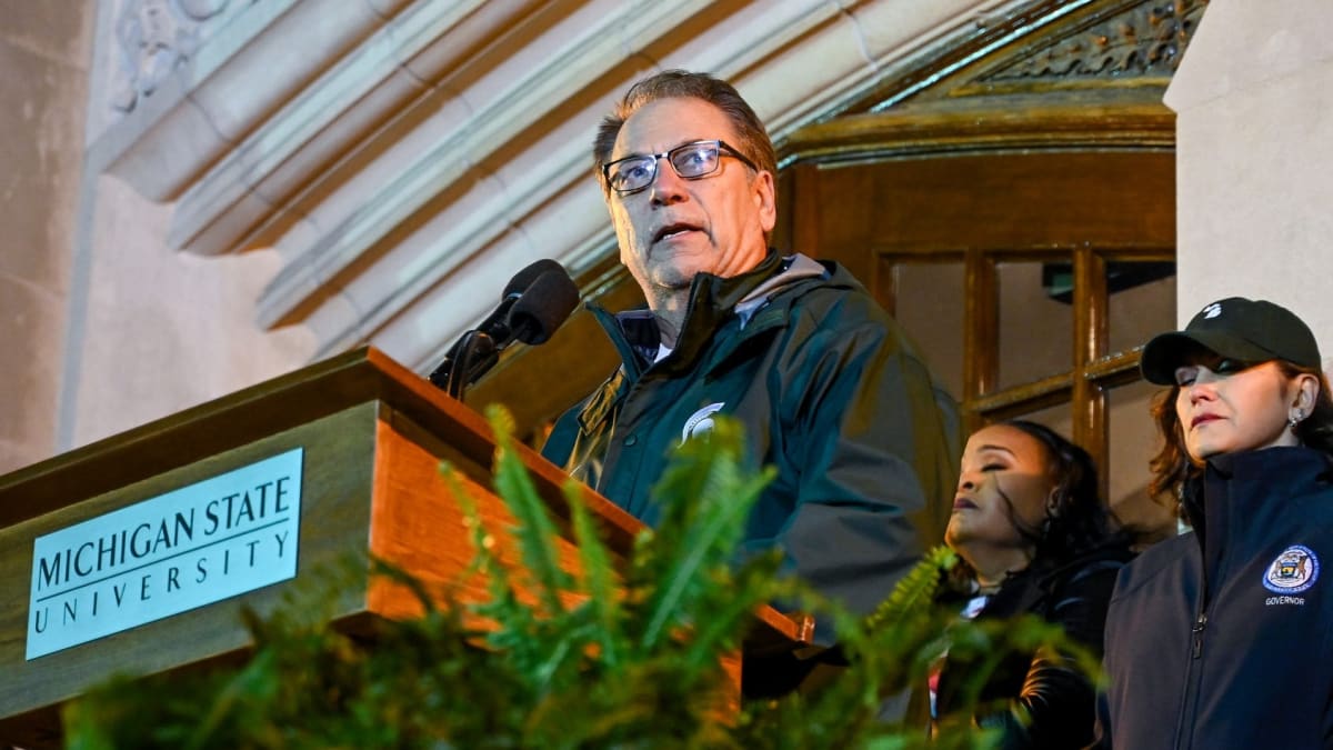 Tom Izzo Delivers Heartfelt Speech After Michigan State Shooting