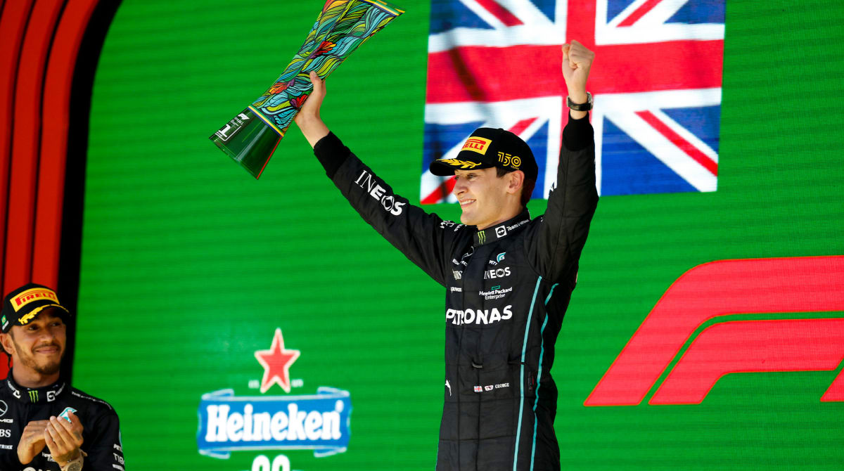 Russell, Hamilton Launch Mercedes Back Into F1 Winning Ways in Brazil | WKKY Country 104.7
