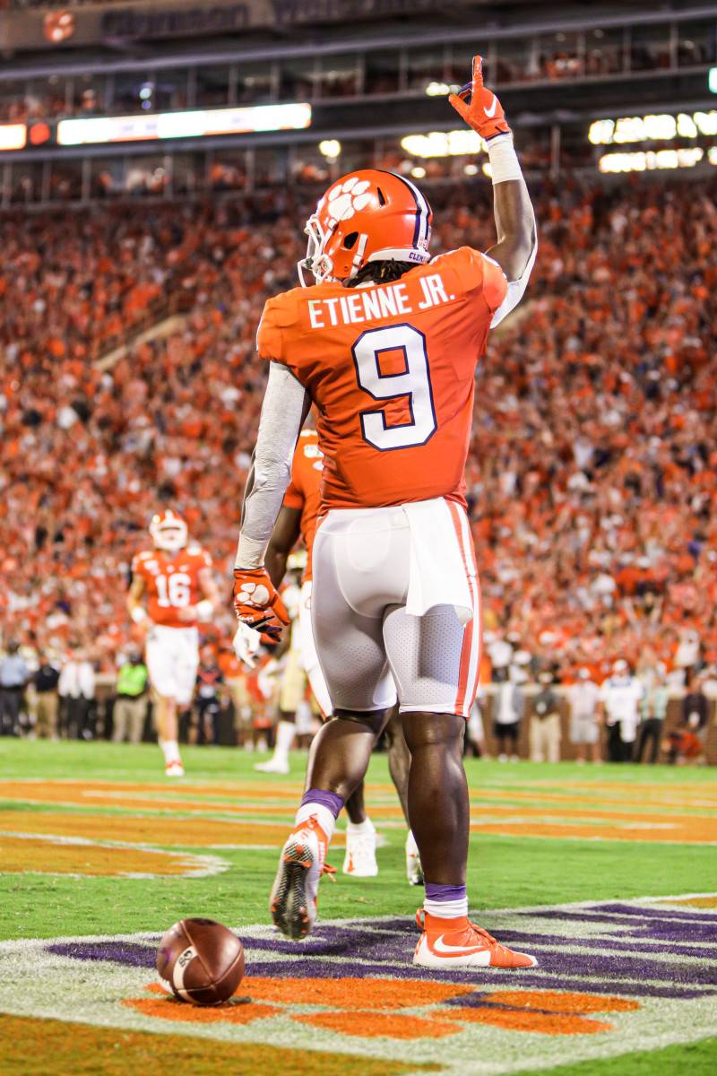 Clemson Running Back Travis Etienne's Record Breaking 2019 Season In ...