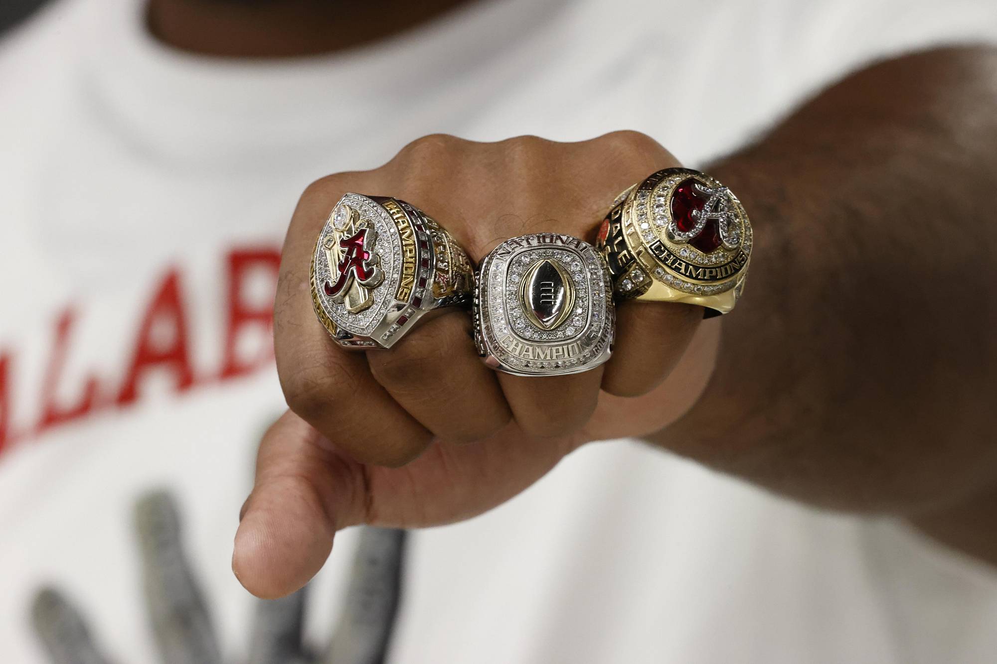 Alabama Football Receives Rings for 2020 National Title - Sports ...