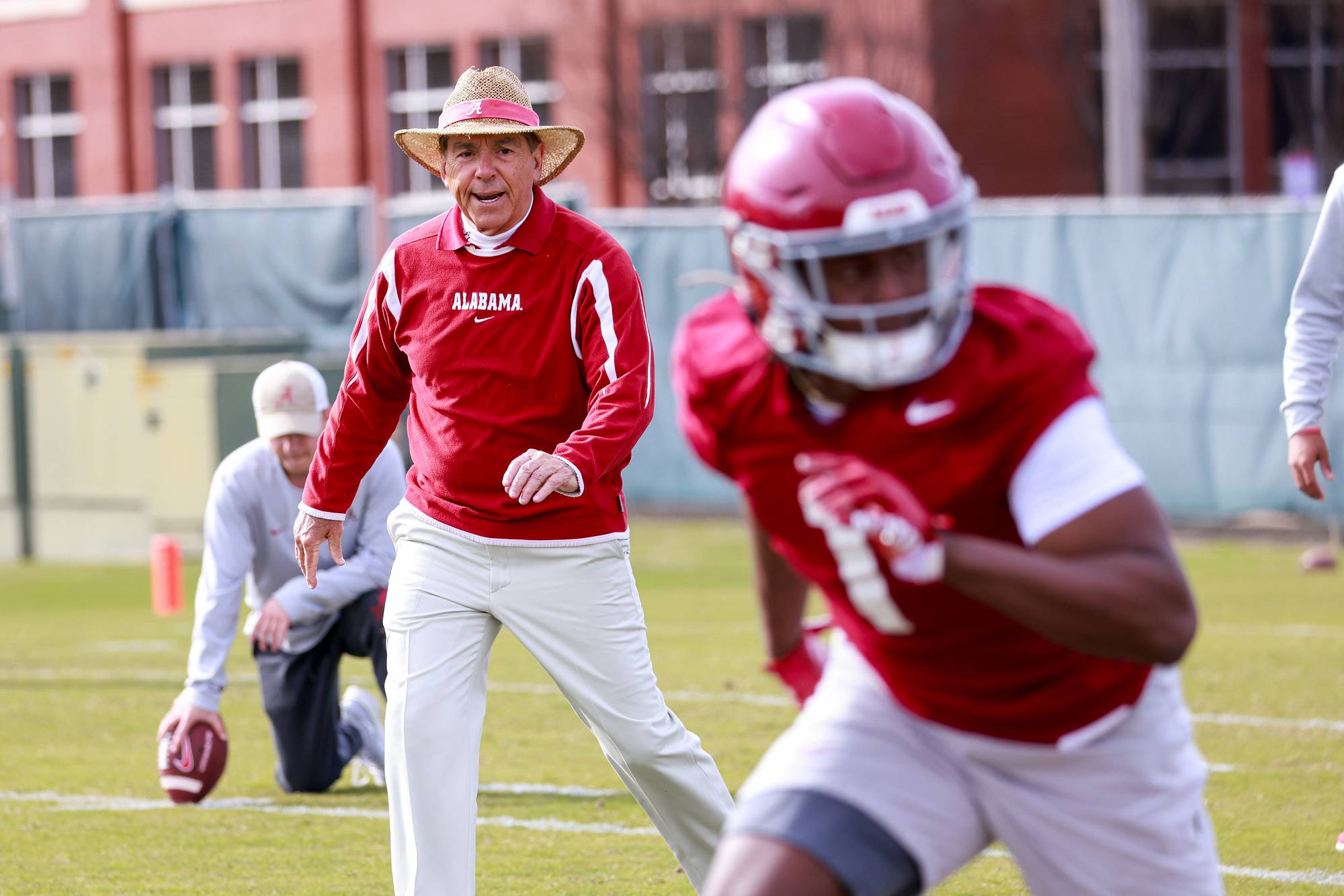 Photos and Video from Alabama Football's First Practice of Spring 2023 ...