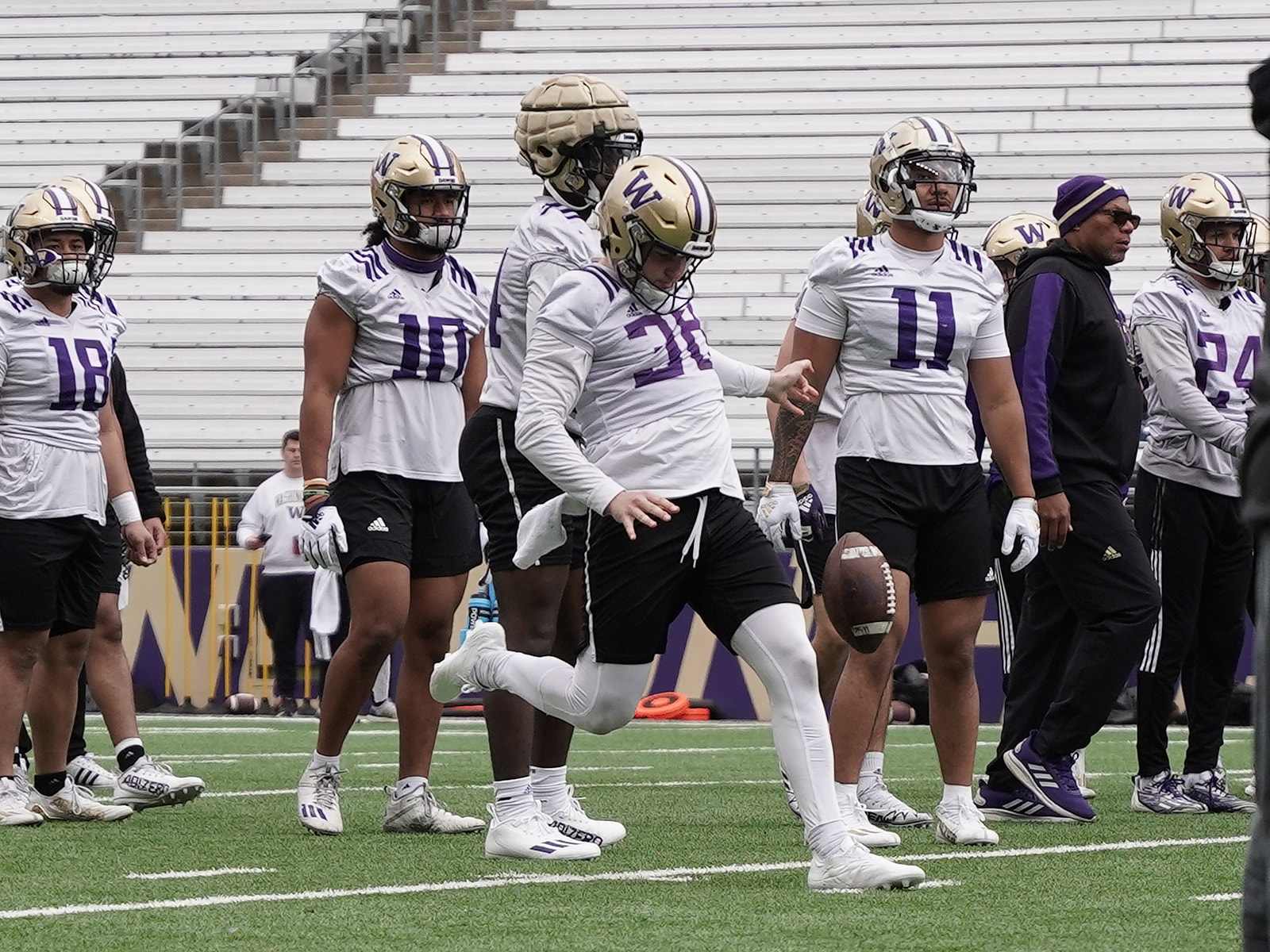 Husky Roster Review: McCallister Puts UW's Best Foot Forward - Sports ...