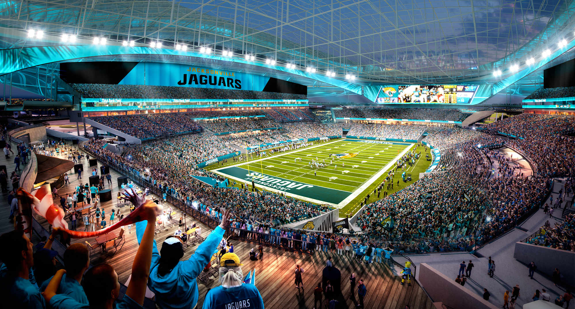 Jacksonville Jaguars Reveal Designs For ‘Stadium Of The Future ...