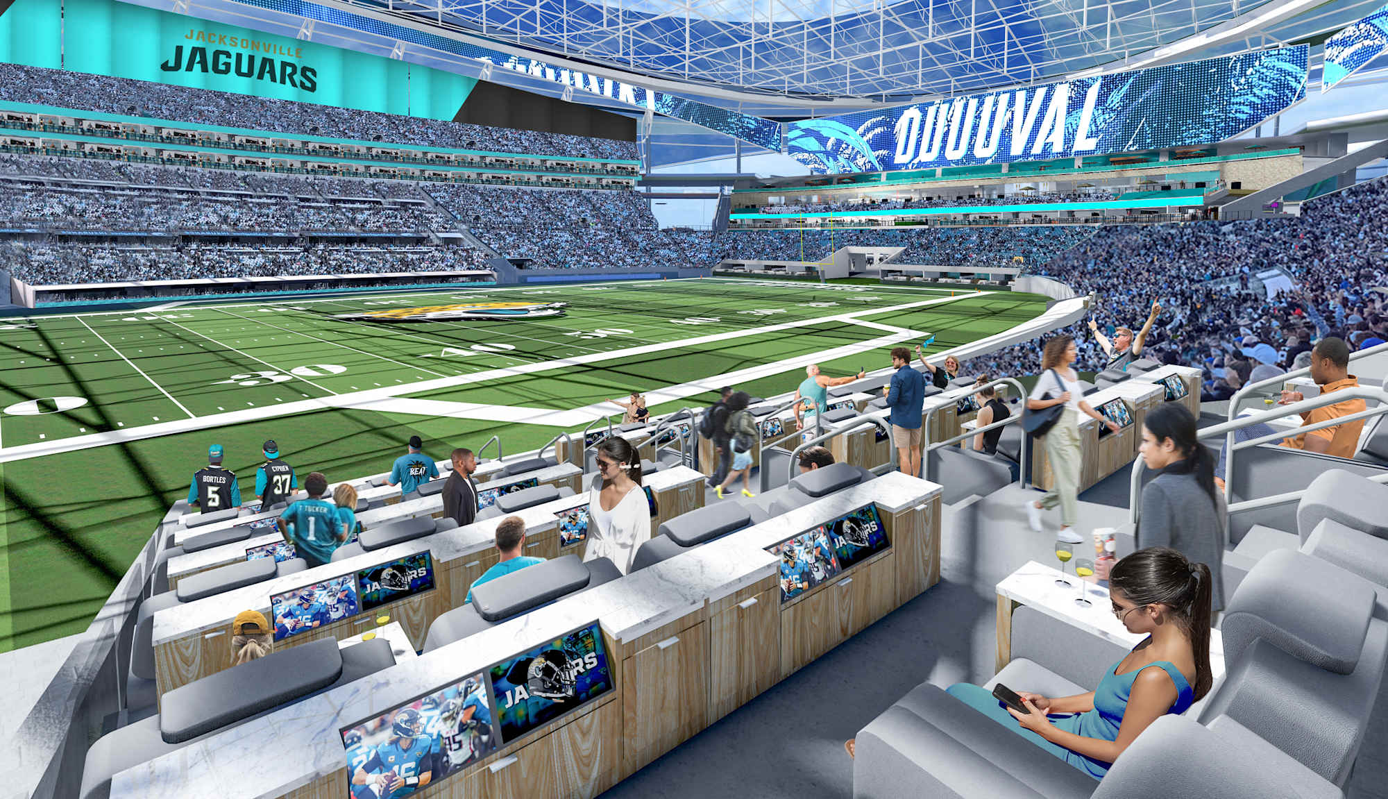 Jacksonville Jaguars Reveal Designs For ‘Stadium Of The Future ...