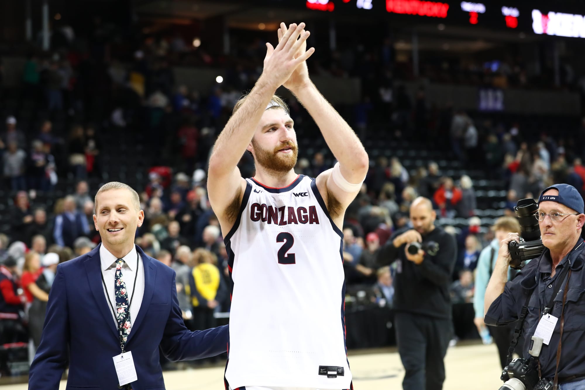 Gonzaga's Drew Timme goes undrafted, signs with Milwaukee Bucks as free ...