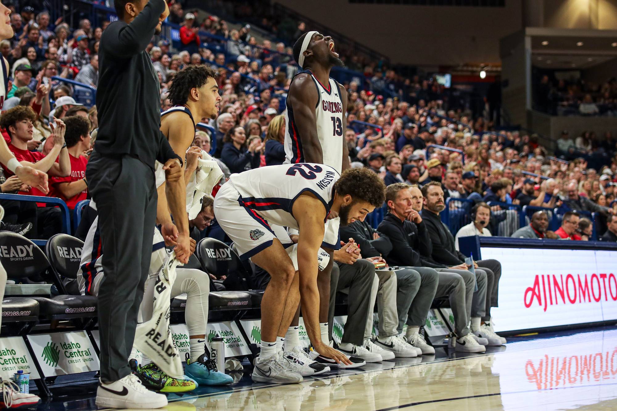 Gonzaga Bulldogs beat Pacific Tigers in WCC men's basketball (photo ...