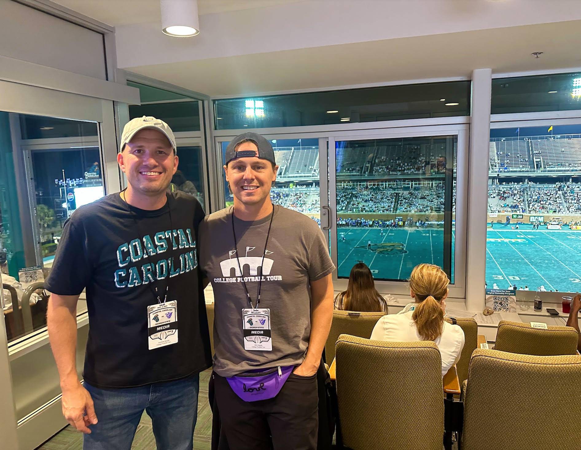 College Football Tour Visits Coastal Carolina and Brooks Stadium ...