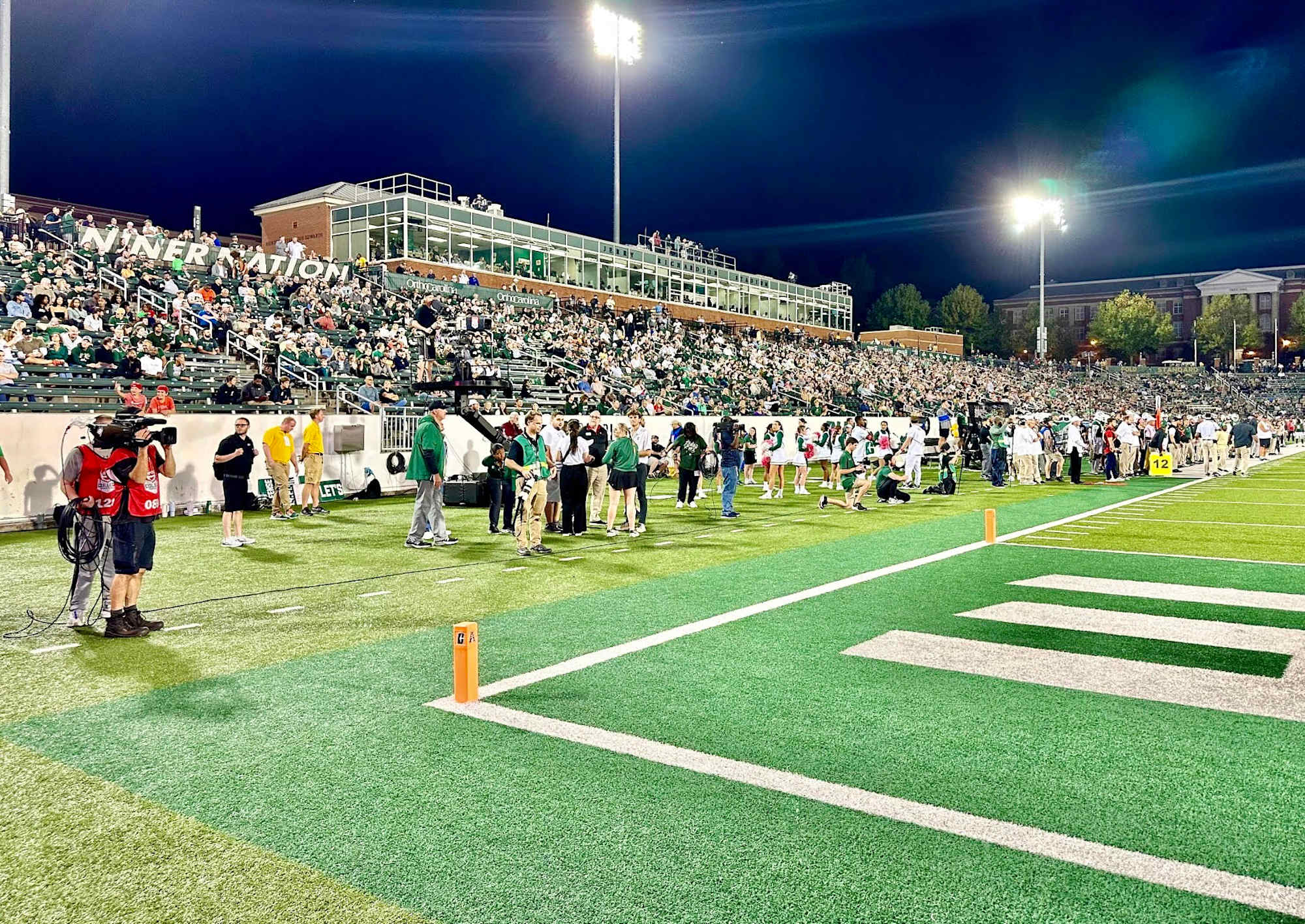 College Football Tour Visits Charlotte and Jerry Richardson Stadium ...