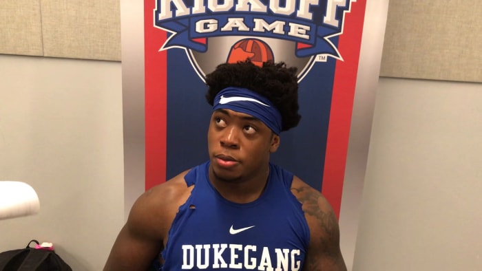 WATCH: Shaka Heyward post Alabama - Sports Illustrated Duke Blue Devils ...