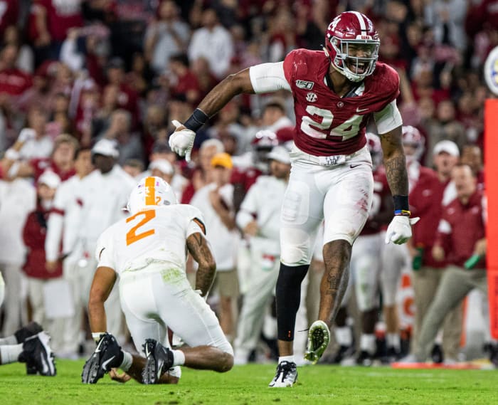Alabama linebacker Terrell Lewis Selected 84th in 2020 NFL Draft ...