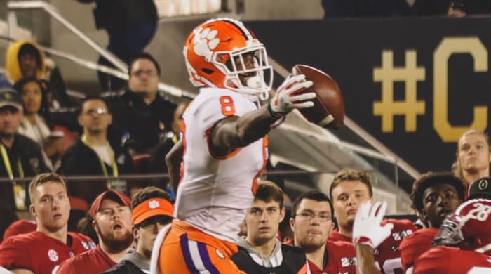 Justyn Ross catch video: Clemson wideout makes ridiculous grab - Sports ...