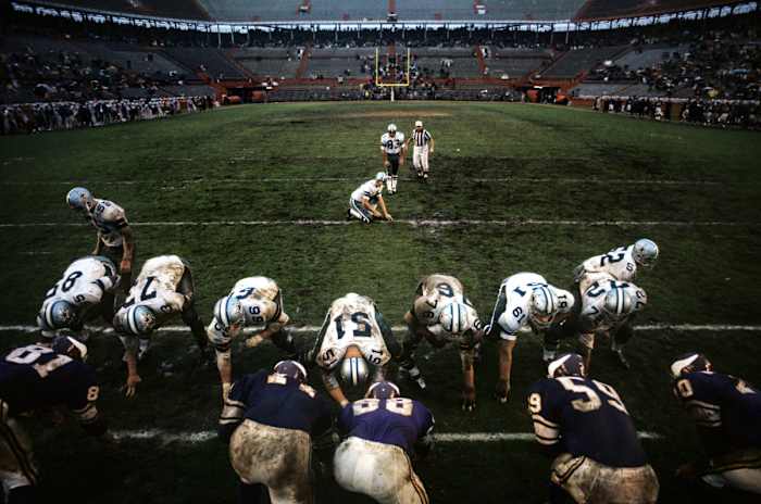 NFL history: 100 photos that tell story of football - Sports Illustrated
