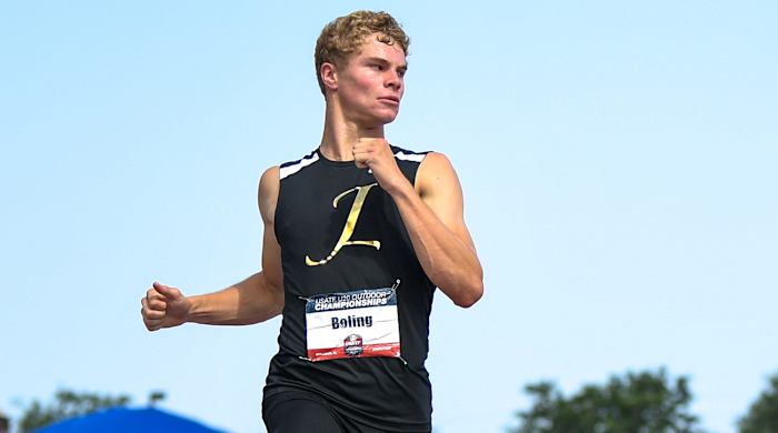 Matthew Boling talks Gatorade National Track Athlete of the Year win ...