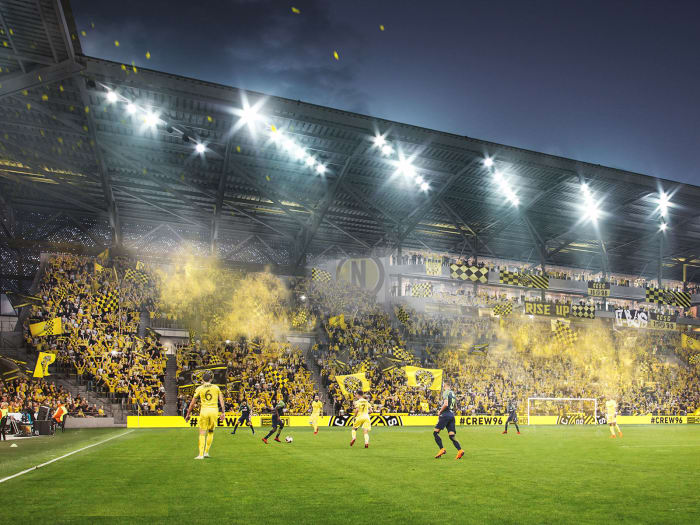 Columbus Crew stadium renderings: New photos for 2021 arena - Sports ...