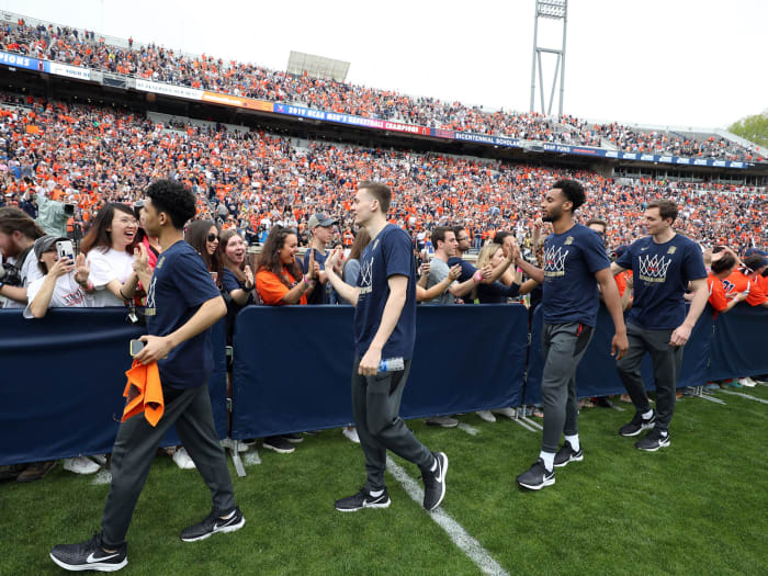 Virginia basketball, Tony Bennett revel in national championship ...