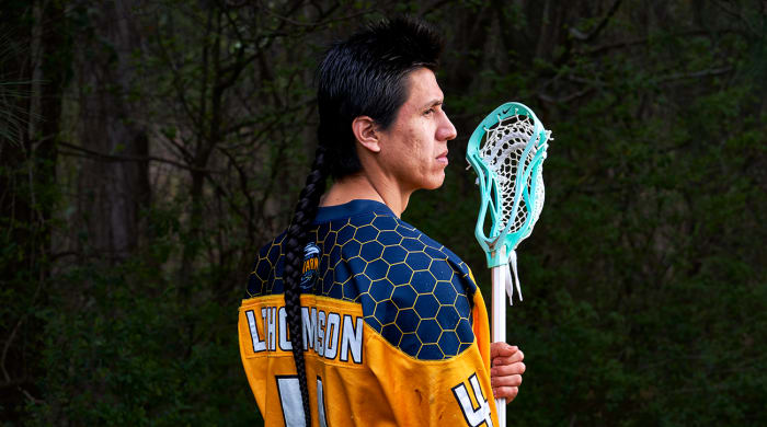 Lyle Thompson: Lacrosse star stands up for heritage after racist ...