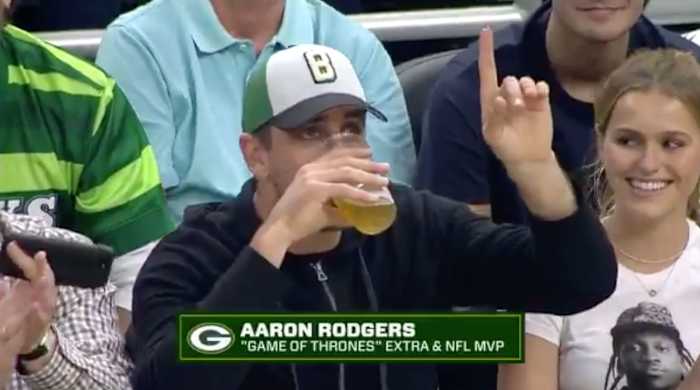 Aaron Rodgers responds to Stafford, Trubisky after beer chug jokes ...