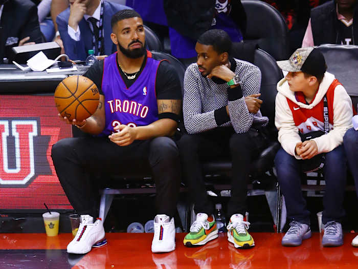 Drake is impossible to ignore during NBA Finals - Sports Illustrated