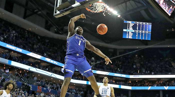Zion Williamson dunk: Video of Duke star's slam vs UNC - Sports Illustrated