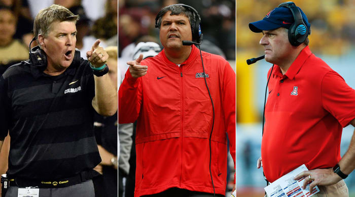 Ole Miss coaches: Matt Luke, RichRod and Mike MacIntyre - Sports ...
