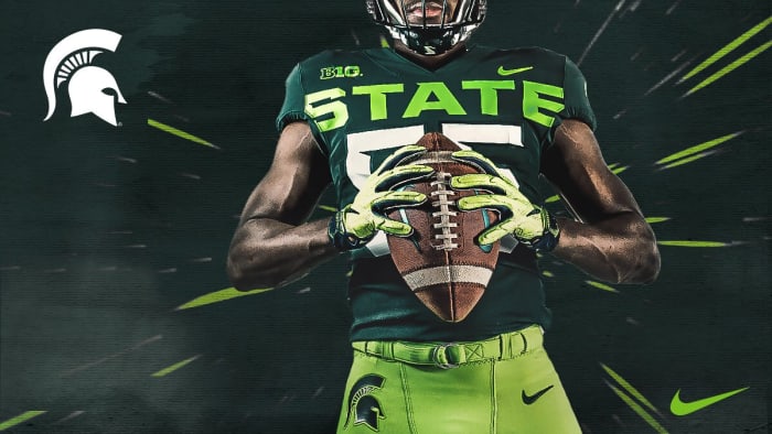 Michigan State's neon alternate uniforms revealed (photo) - Sports ...