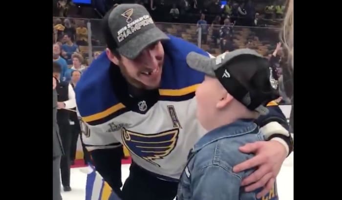 Blues superfan Laila Anderson celebrates Stanley Cup victory - Sports ...