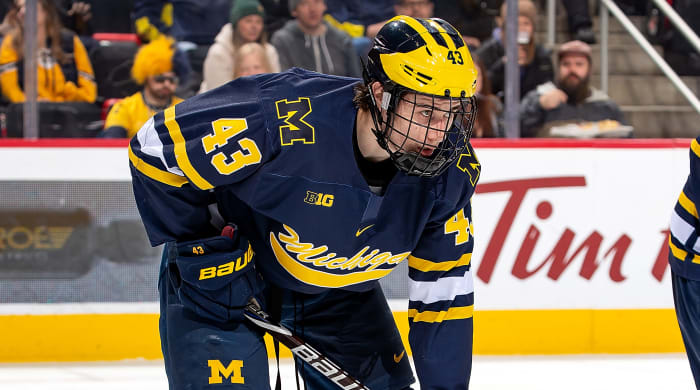 Canucks prospect Quinn Hughes maturing at Michigan before going to NHL ...