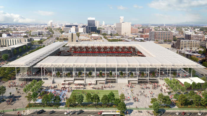 St. Louis MLS stadium renderings, plan revealed (PHOTOS) - Sports ...