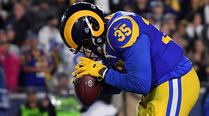 Rams running back C.J. Anderson addresses weight with humor - Sports ...