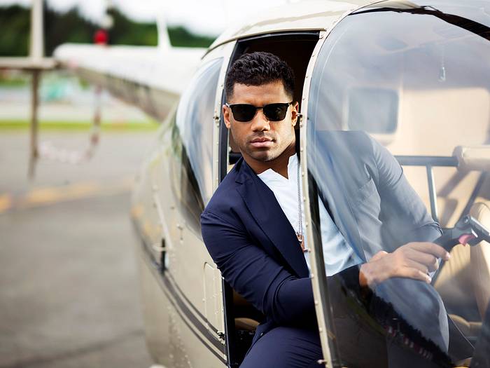 Russell Wilson Fashionable 50 Issue - Sports Illustrated