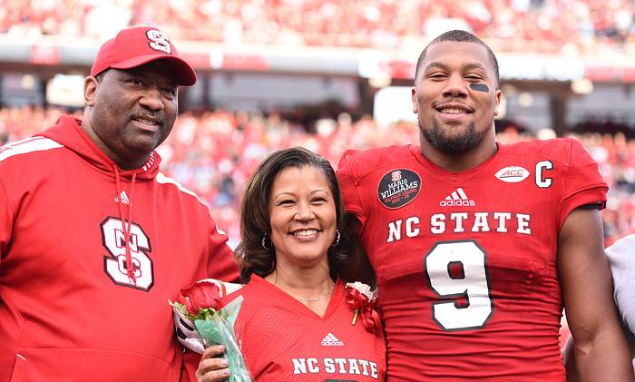 24 Hours With Bradley Chubb and His Team at the Draft - Sports Illustrated