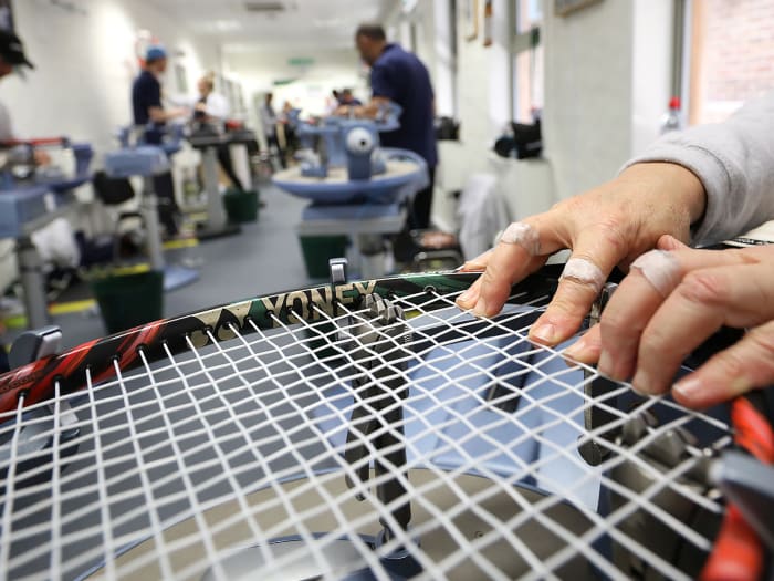 U.S. Open tennis 2018: inside the world of racket stringers - Sports ...