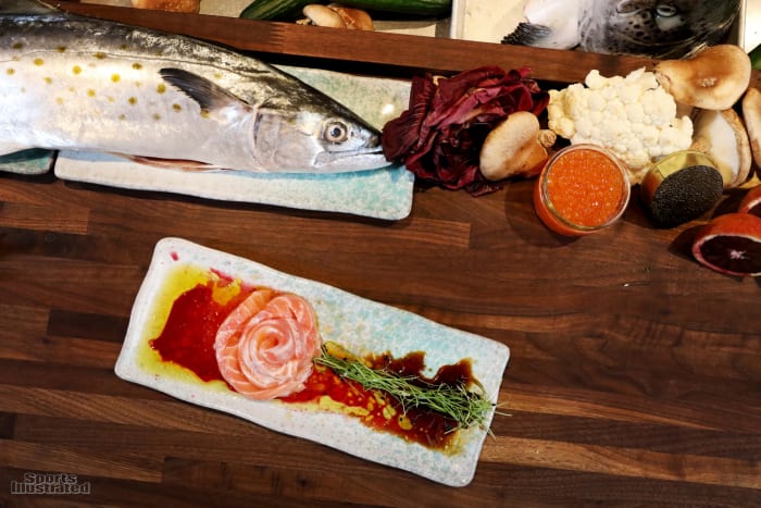 Michael Stember Sushi Chef Olympic Track Runner - Sports Illustrated