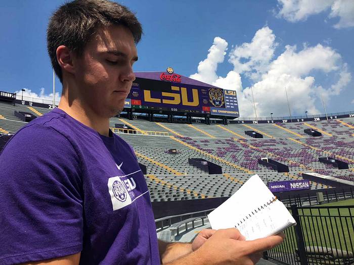 Cole Tracy: LSU's Assumption College transfer going national - Sports ...