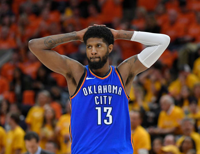 Thunder Struggles Turn Eyes Toward Paul George Free Agency - Sports ...