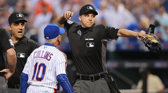 Video: Umpire, Terry Collins mic'd up during wild 2016 argument ...