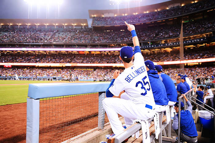 Los Angeles Dodgers fun in dugout - Sports Illustrated