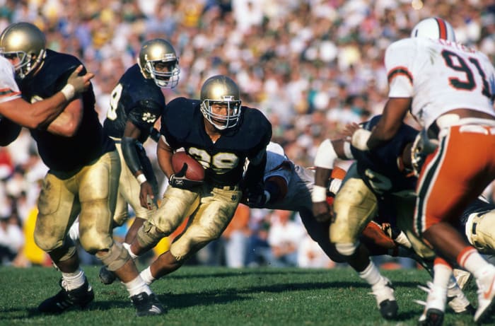 Catholics vs. Convicts: Notre Dame vs. Miami in 1988 - Sports Illustrated