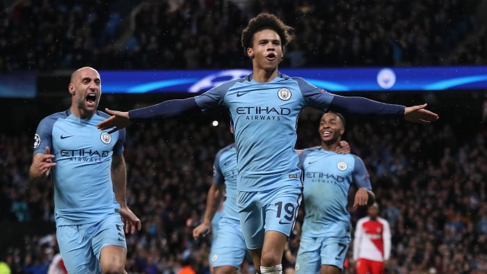 Leroy Sané tattoo: Manchester City man's back tattoo (photo) - Sports ...