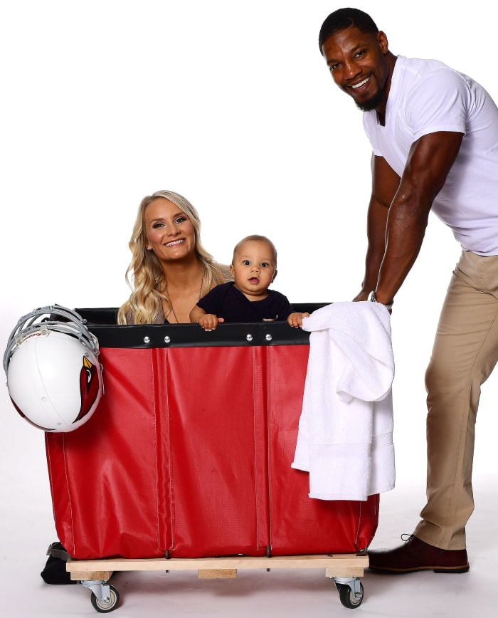 Cardinals RB David Johnson and Family - Sports Illustrated