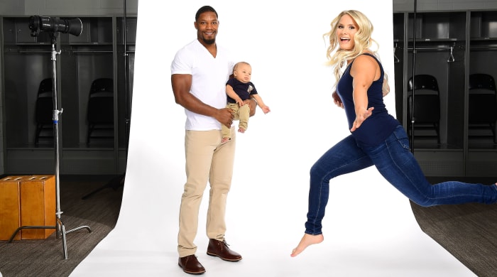 Cardinals RB David Johnson and Family - Sports Illustrated
