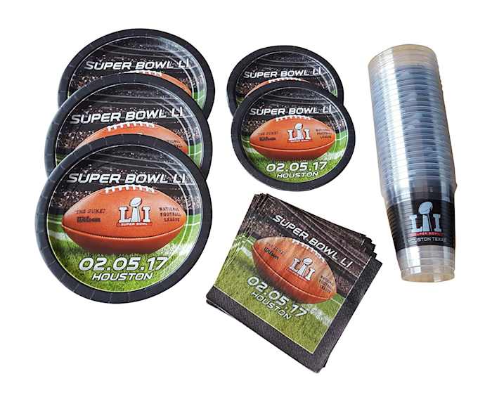 Super Bowl party supplies, useful items for host, decor - Sports ...