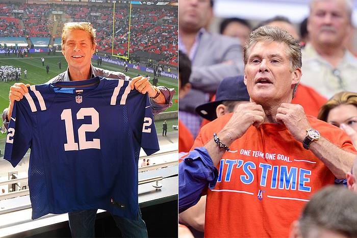 David Hasselhoff turns 65 and these are his best sports photos - Sports ...