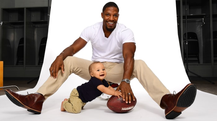 Cardinals RB David Johnson and Family - Sports Illustrated