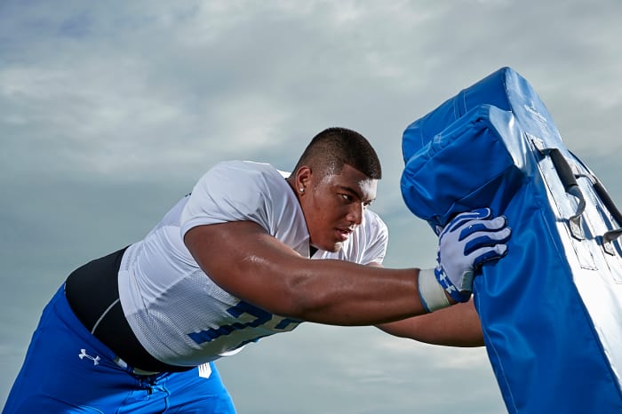 Daniel Faalele has football coaches drooling before his first snap ...