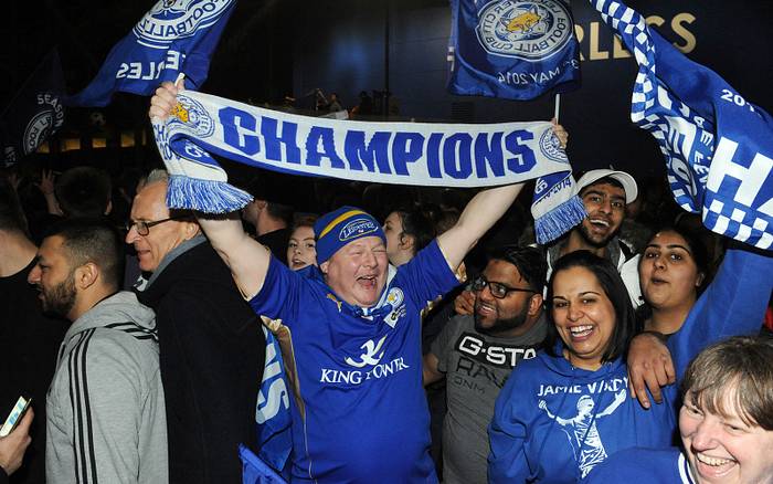 Leicester City: Best Premier League title celebration photos - Sports ...