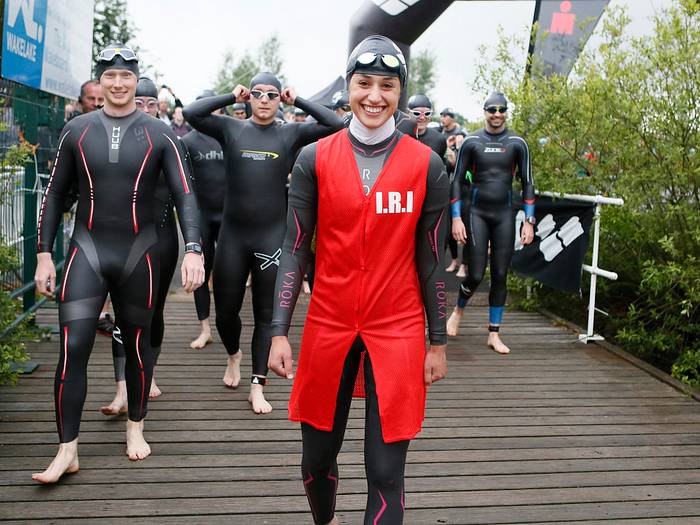 Ironman: Iran's first female triathlete Shirin Gerami - Sports Illustrated