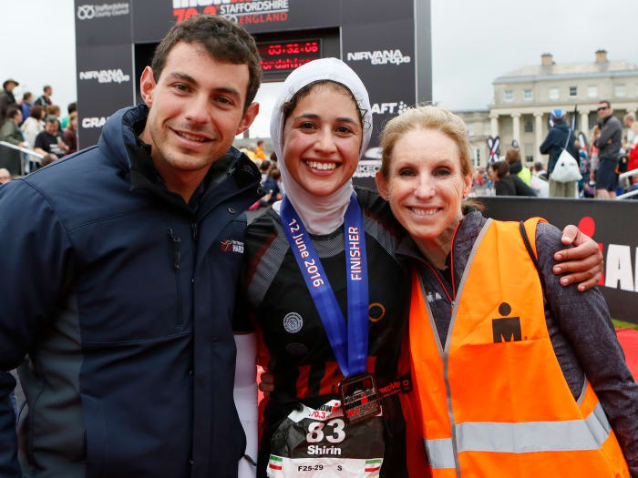 Ironman: Iran's first female triathlete Shirin Gerami - Sports Illustrated